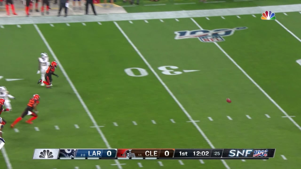 The Scottish Hammer flips field position for Browns with huge 55-yard punt
