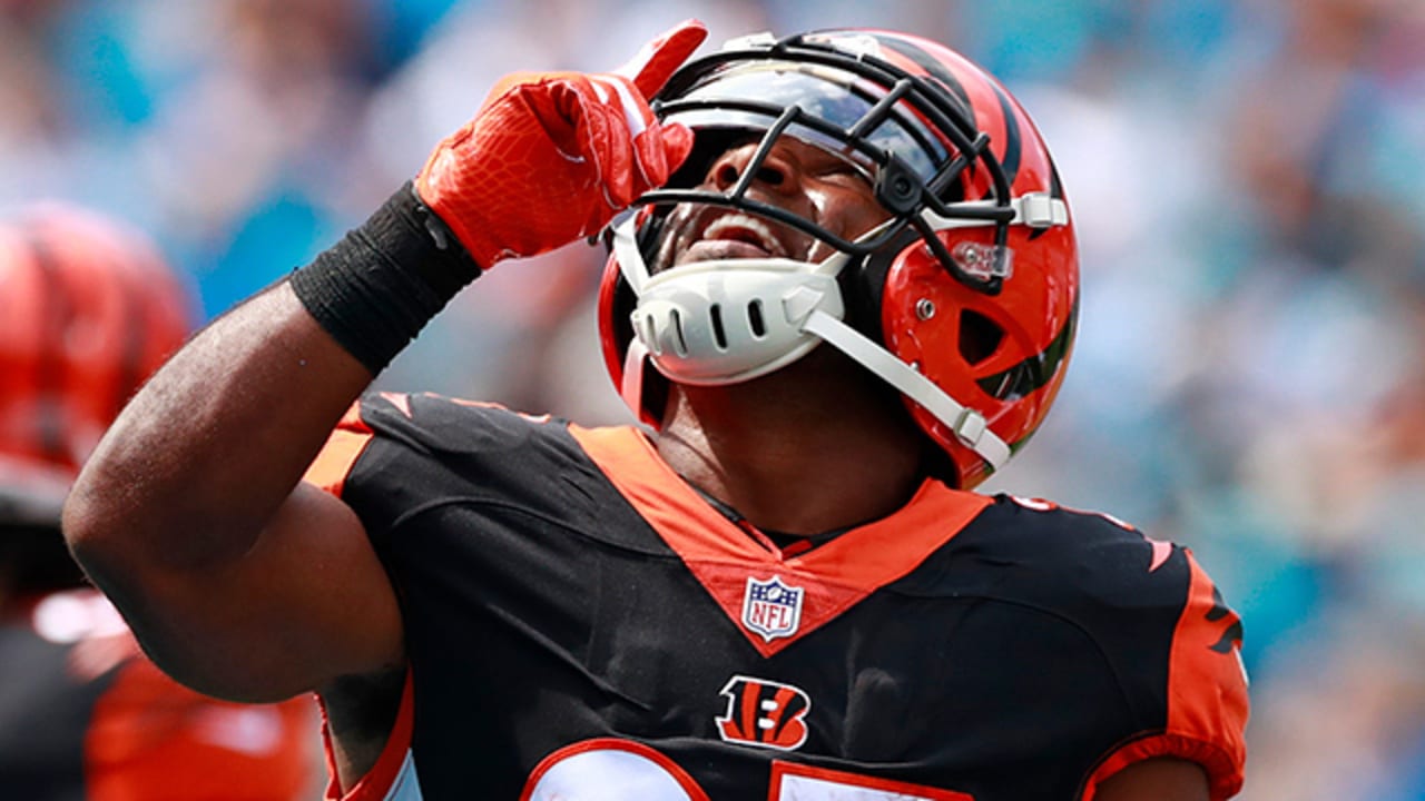 Bernard digs through Panthers defense for goal-line TD