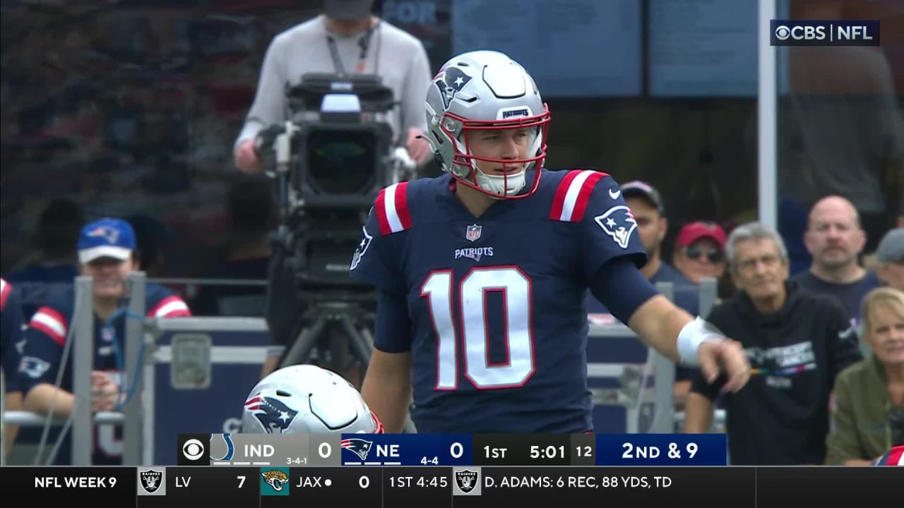 New England Patriots quarterback Mac Jones can't escape a relentless ...