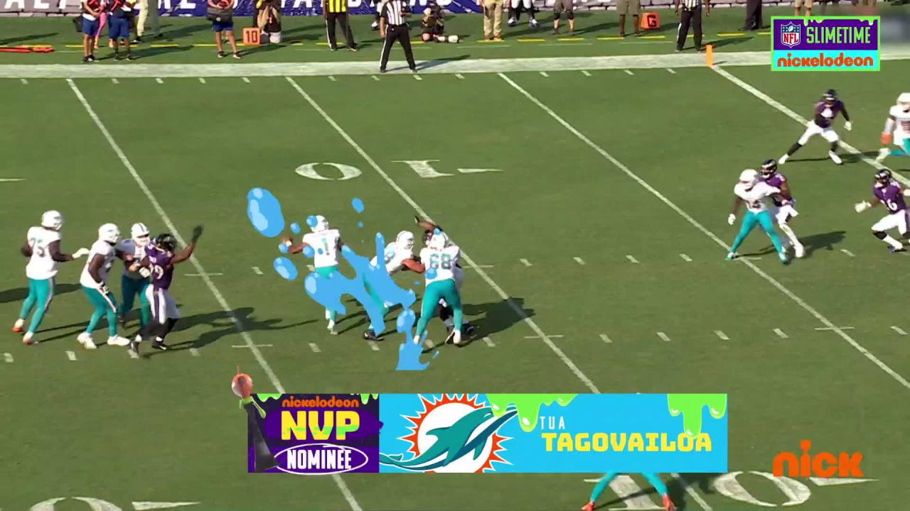 Lincoln Loud announces Miami Dolphins quarterback Tua Tagovailoa as MVP ...