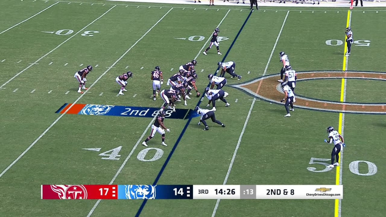 Chicago Bears running back Roschon Johnson channels BEASTMODE on way to ...