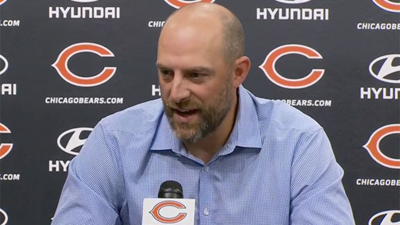 Chicago Bears head coach Matt Nagy leaves door open to a potential Week ...