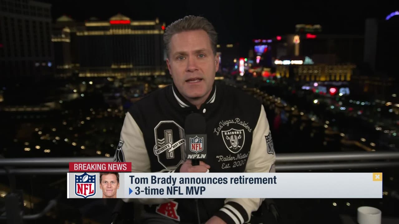 NFL Network's Kyle Brandt's emotional reaction to NFL quarterback Tom Brady's retirement: 'End ...