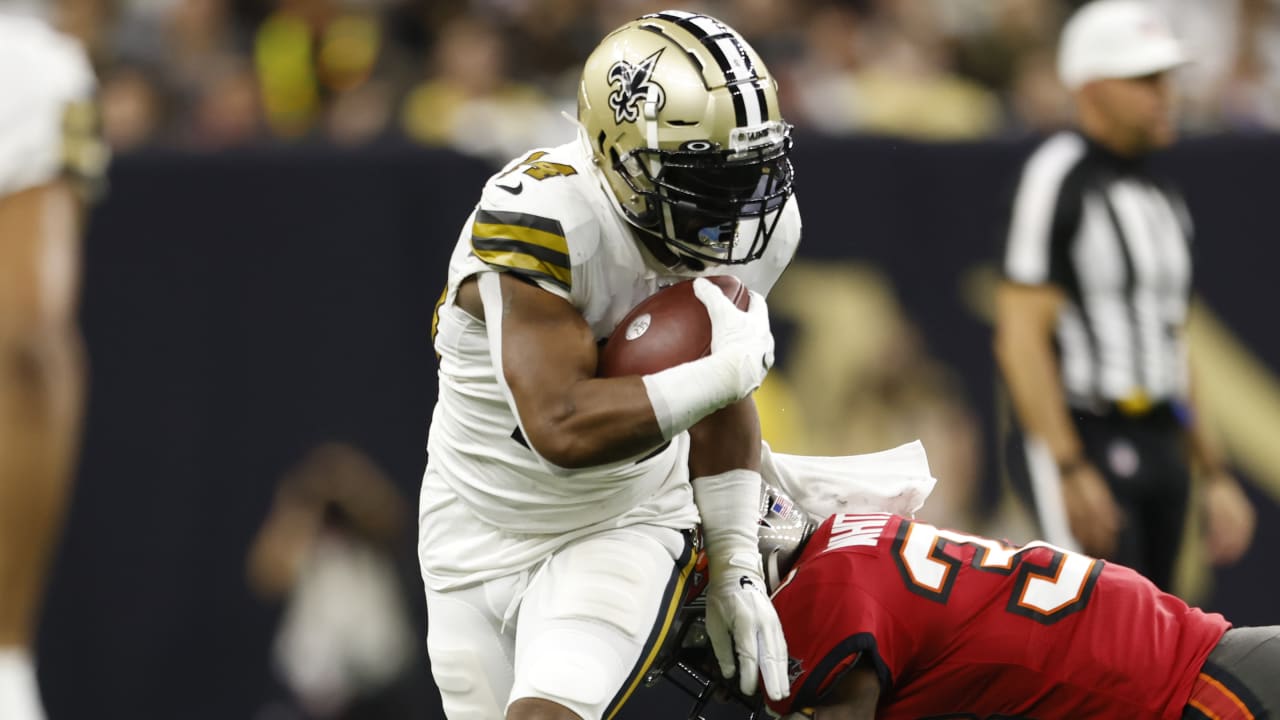 Running back Mark Ingram's first touch in New Orleans Saints return ...