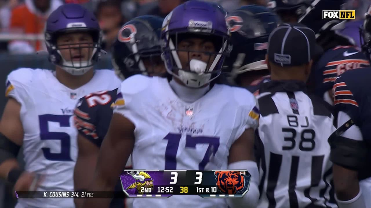 Minnesota Vikings quarterback Kirk Cousins' 21-yard dart to wide ...