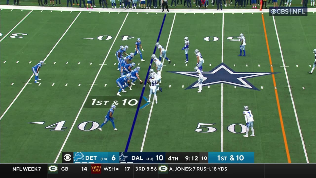 Dallas Cowboys defensive end Sam Williams suplexes Detroit Lions ...