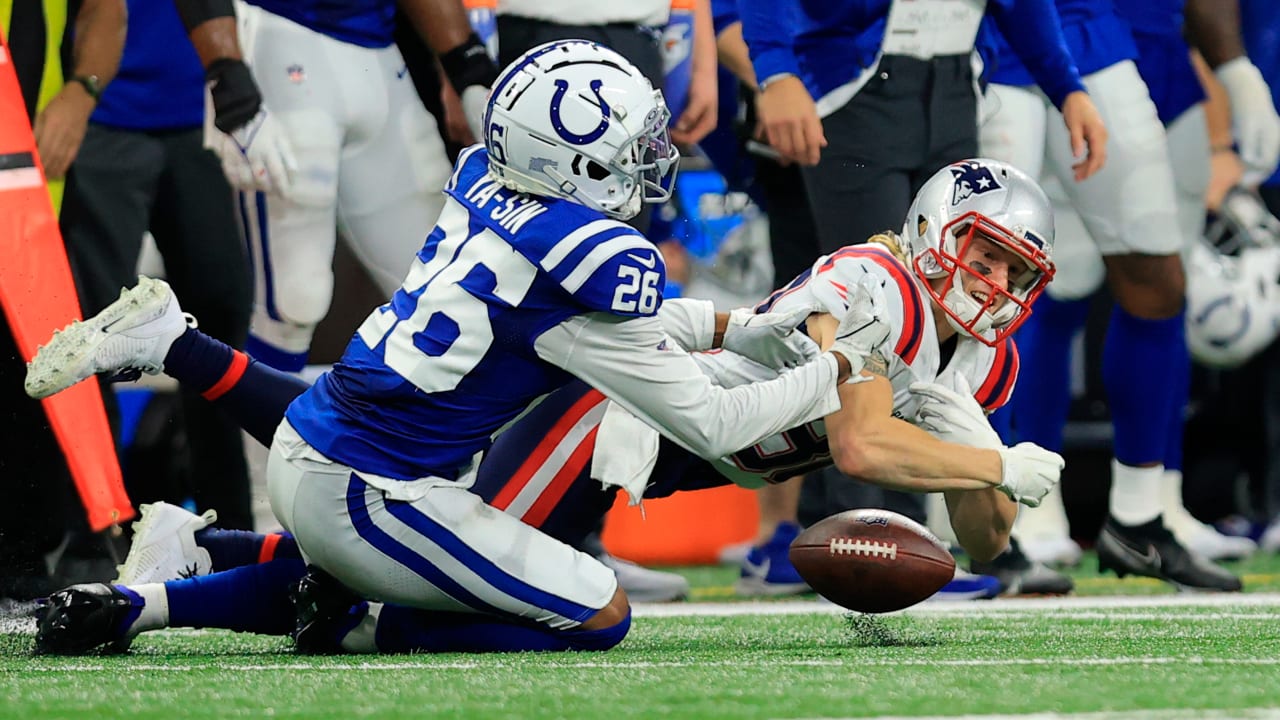 Indianapolis Colts cornerback Rock Ya-Sin ices game for Colts with ...