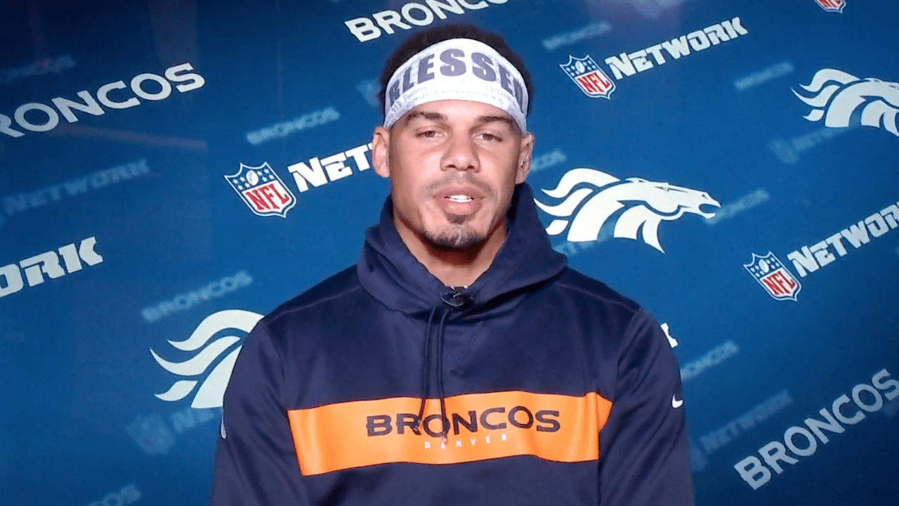 Denver Broncos safety Justin Simmons reacts to being ranked No. 81 on ...