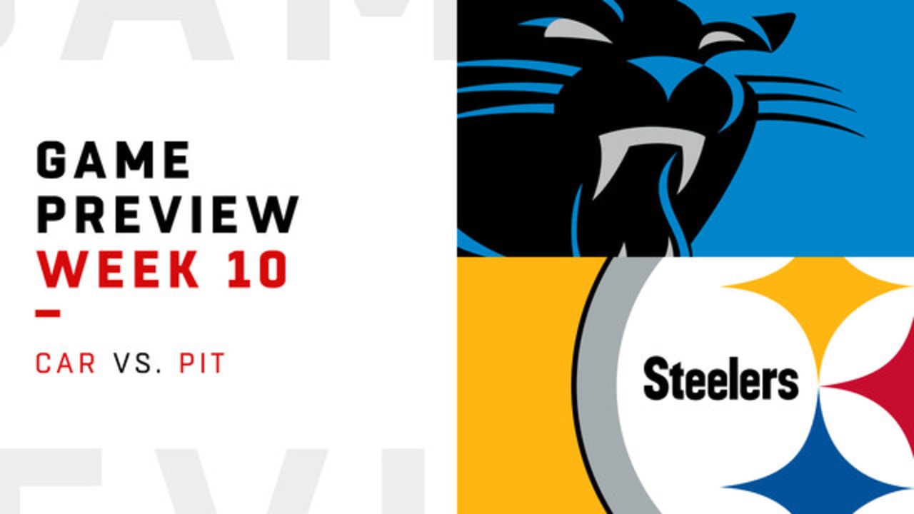 Panthers vs. Steelers Week 9 preview | NFL Playbook