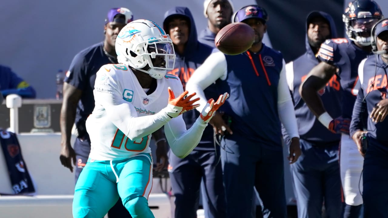 Miami Dolphins wide receiver Tyreek Hill's best catches from 143-yard ...