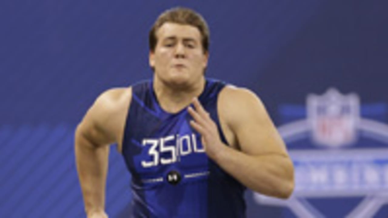 Hobart's Ali Marpet has best 40 time for O-linemen at combine