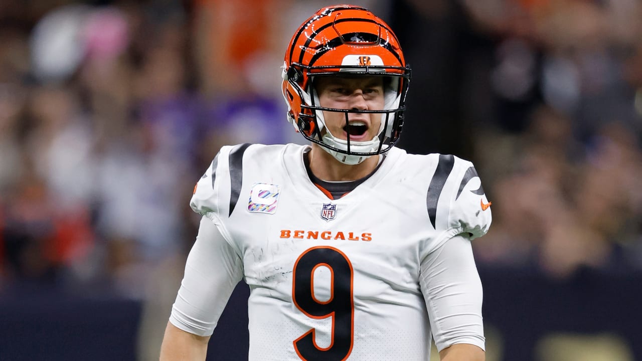 Cincinnati Bengals quarterback Joe Burrow's best plays from 4-TD game ...