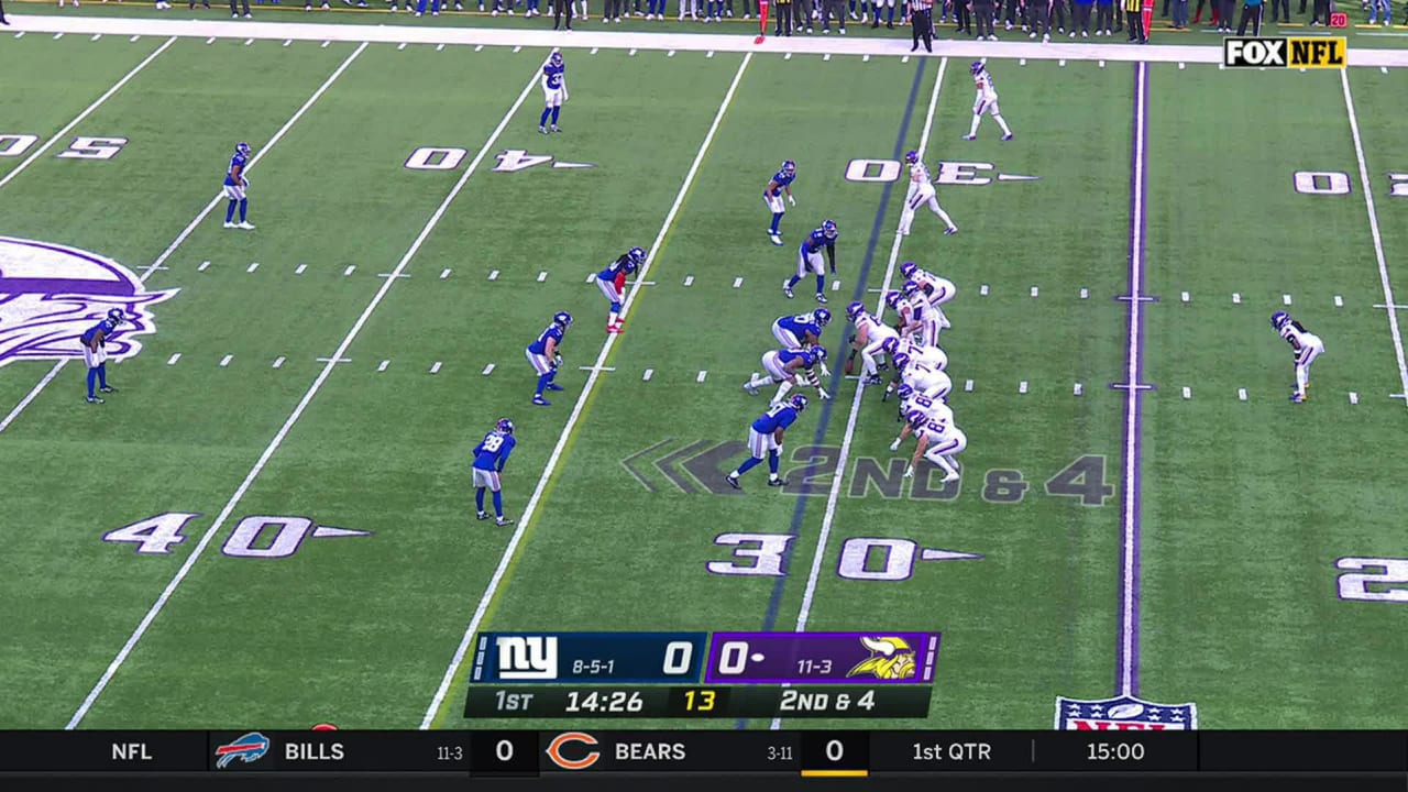 Minnesota Vikings running back Dalvin Cook cuts up field on 18-yard ...