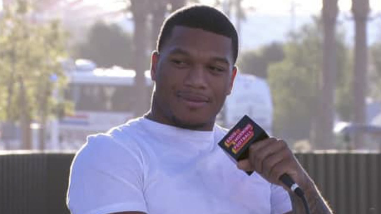 Carolina Panthers wide receiver D.J. Moore: Super Bowl LVI team with ...