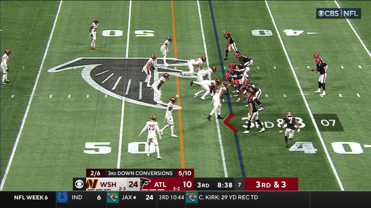 Washington Commanders defensive end Casey Toohill's second sack of 2023 ...