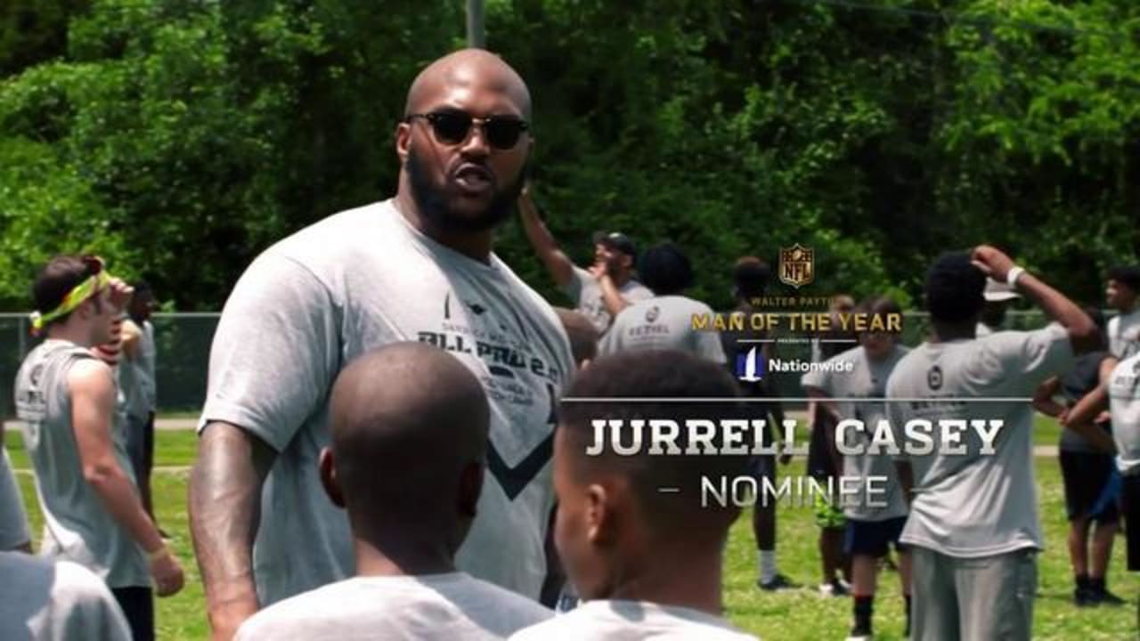 Tennessee Titans DE Jurrell Casey: Walter Payton Man of the Year nominee