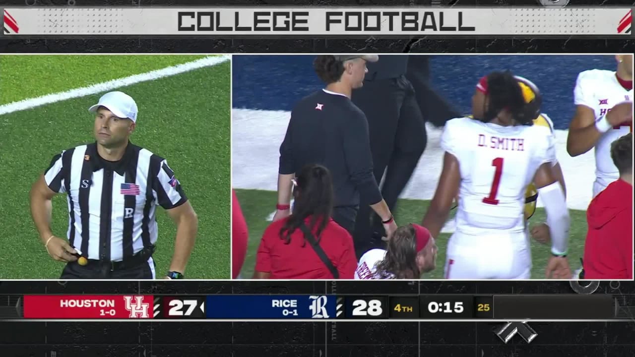 Houston Cougars quarterback Donovan Smith converts QB keeper with 1 ...