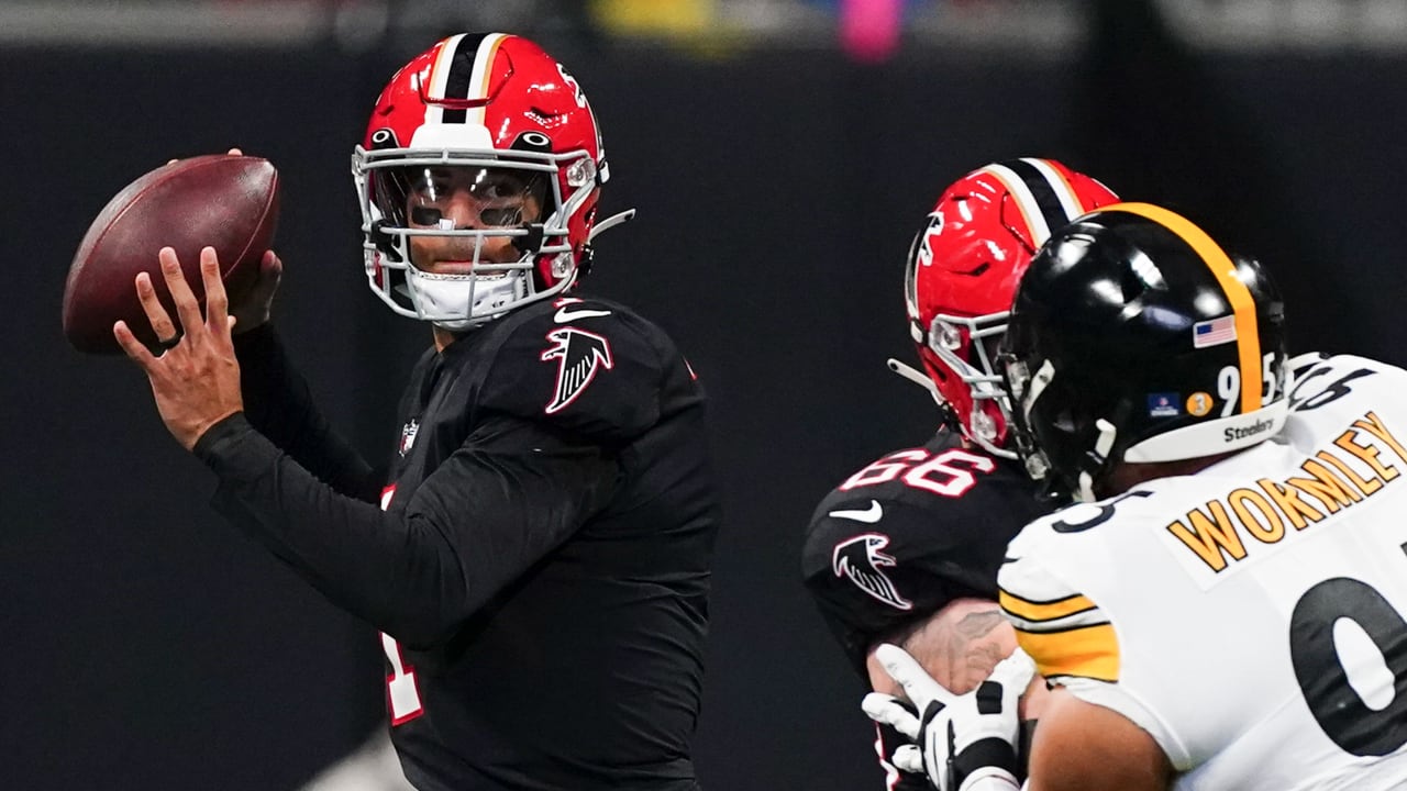 Atlanta Falcons quarterback Marcus Mariota dials launch codes to wide ...