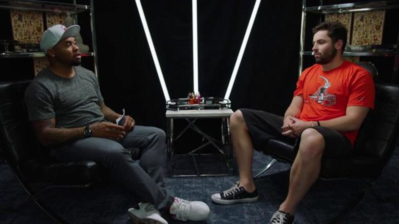 Steve Smith Sr. and Cleveland Browns rookie quarterback Baker Mayfield ...