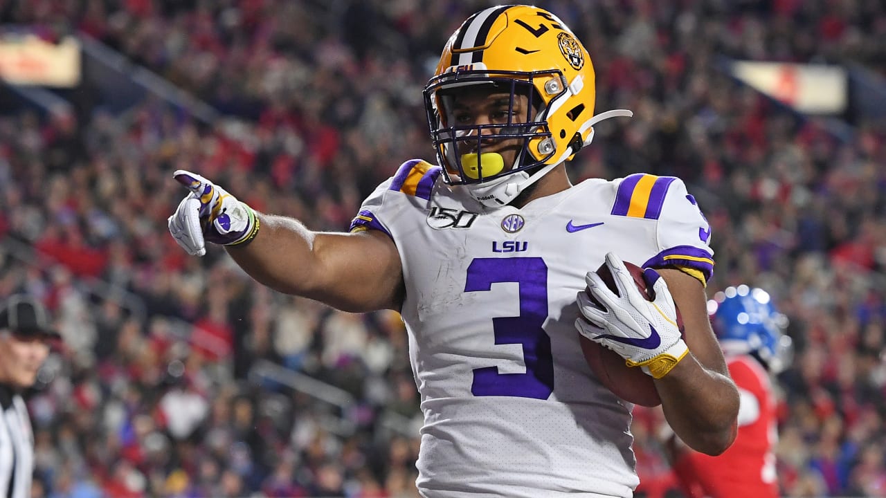 San Francisco 49ers select LSU Tigers running back Tyrion Davis-Price ...