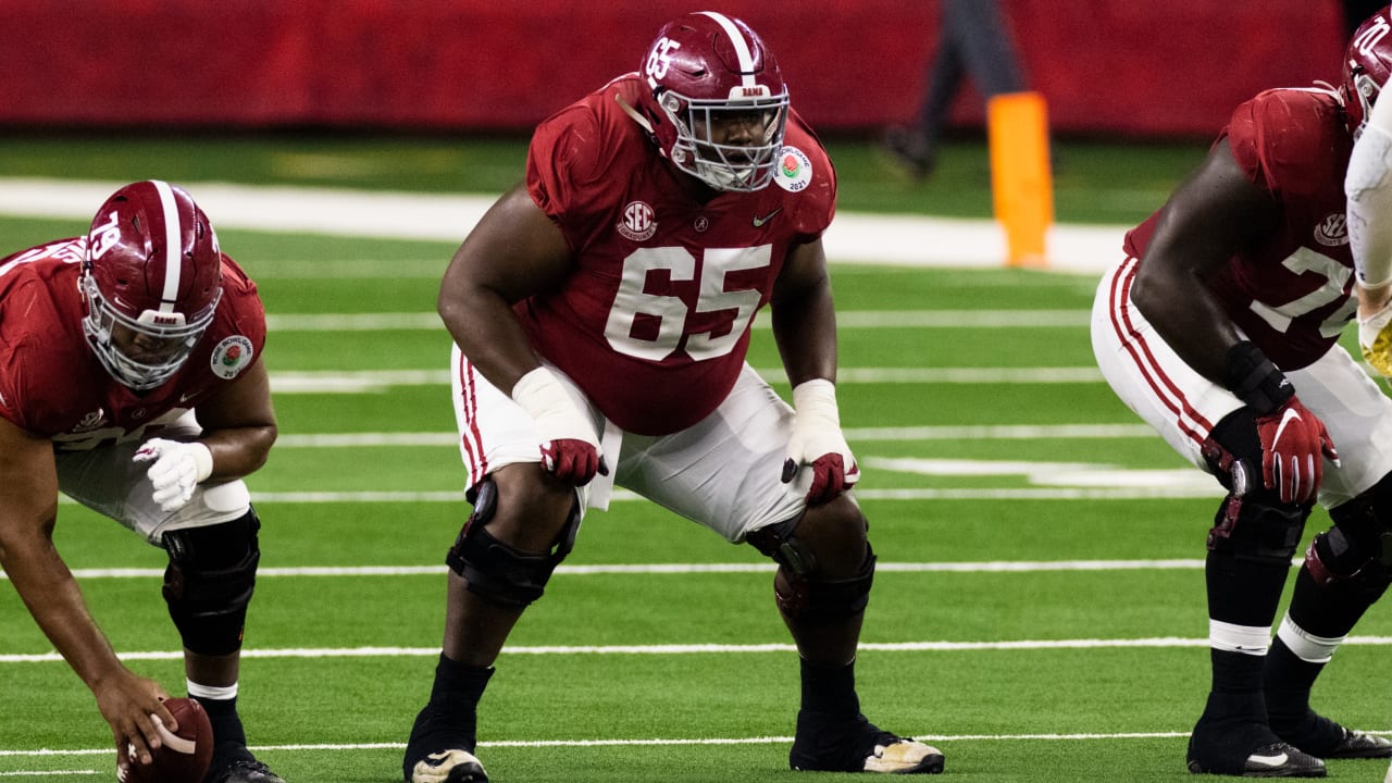 Carolina Panthers select Alabama guard Deonte Brown with No. 193 pick ...