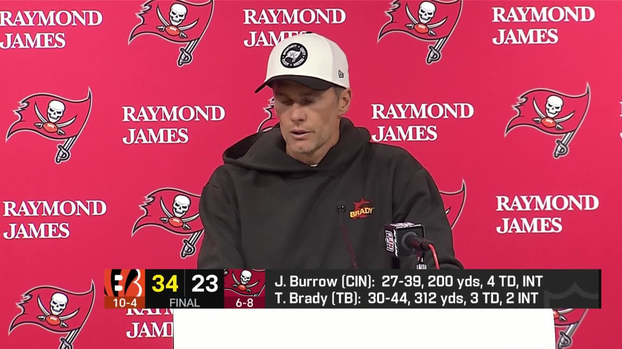 Quarterbacks Joe Burrow,Tom Brady react to Cincinnati Bengals' 34-6 ...
