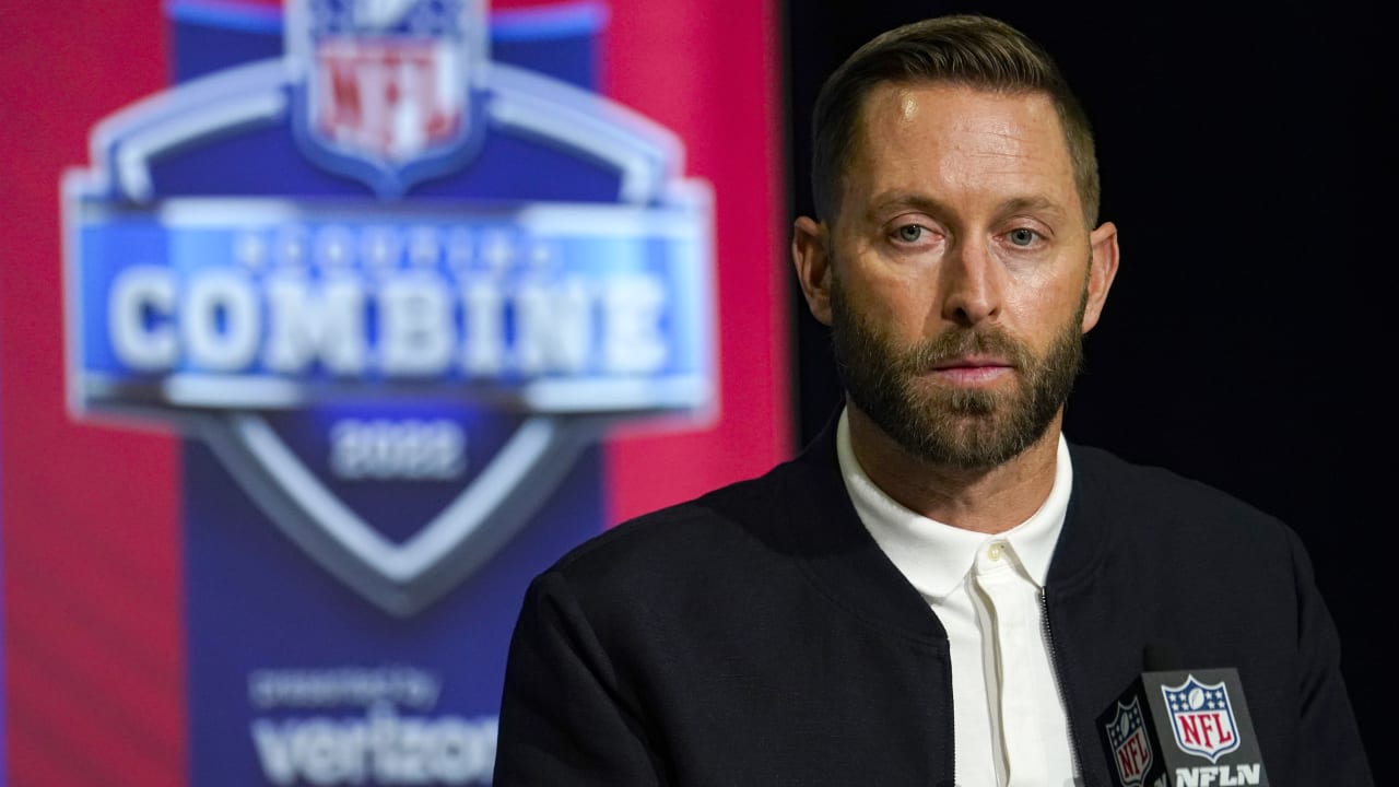 Arizona Cardinals head coach Kliff Kingsbury speaks on quarterback ...