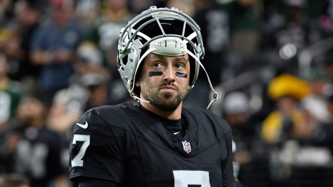 Raiders QB Jimmy Garoppolo ruled out against Bears, Brian Hoyer to ...