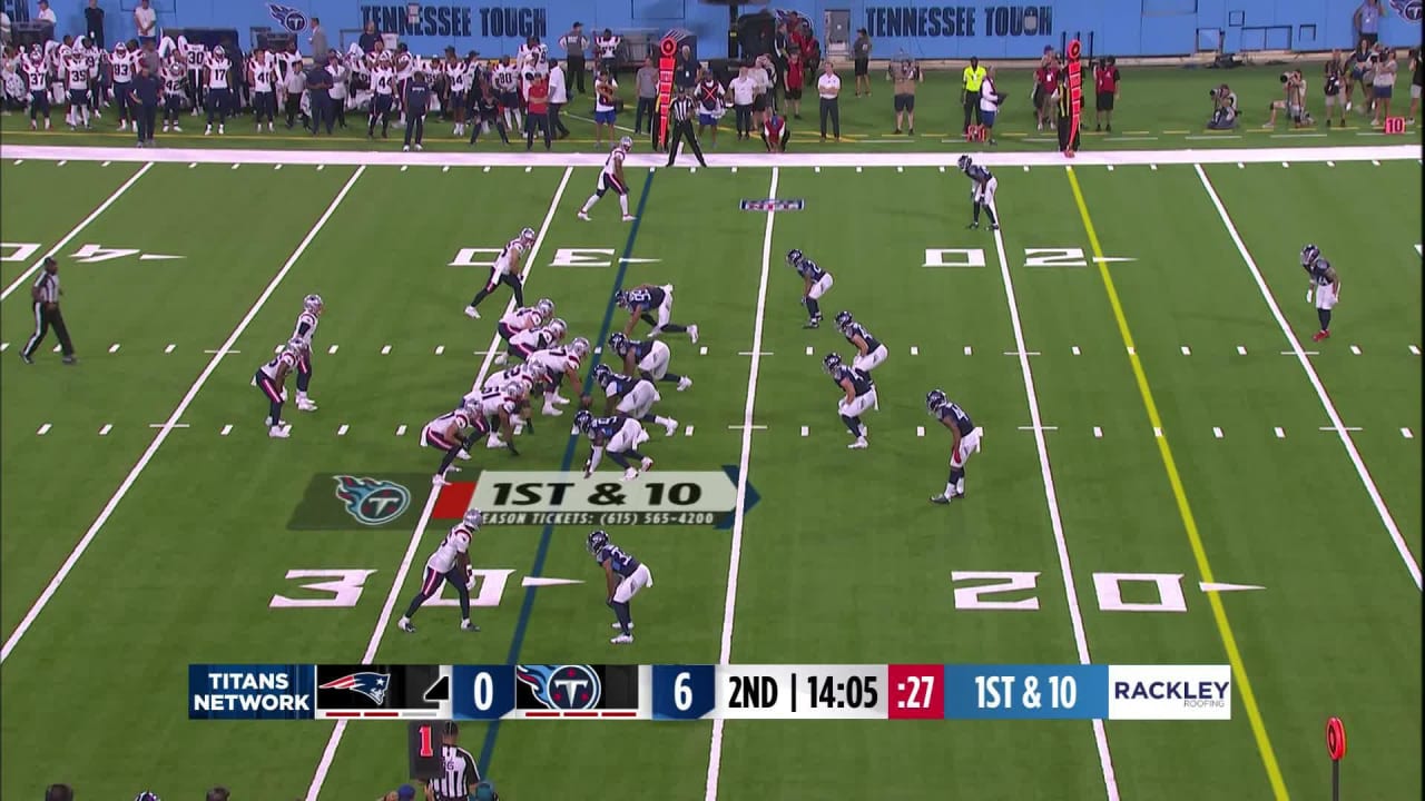 New England Patriots wide receiver Thyrick Pitts refuses to go down on ...