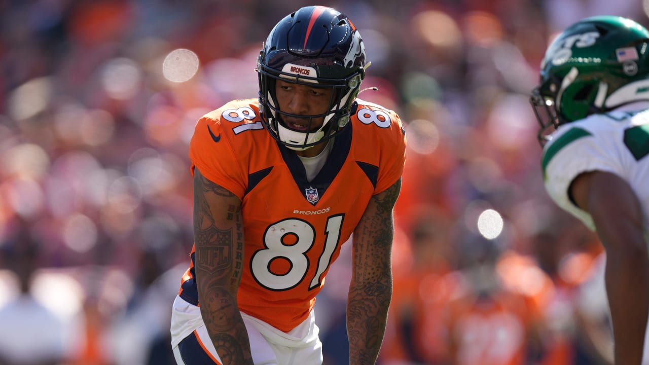 Every Denver Broncos wide receiver Tim Patrick catch from 98-yard game ...