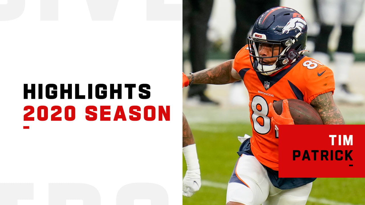 Denver Broncos wide receiver Tim Patrick highlights | 2020 season