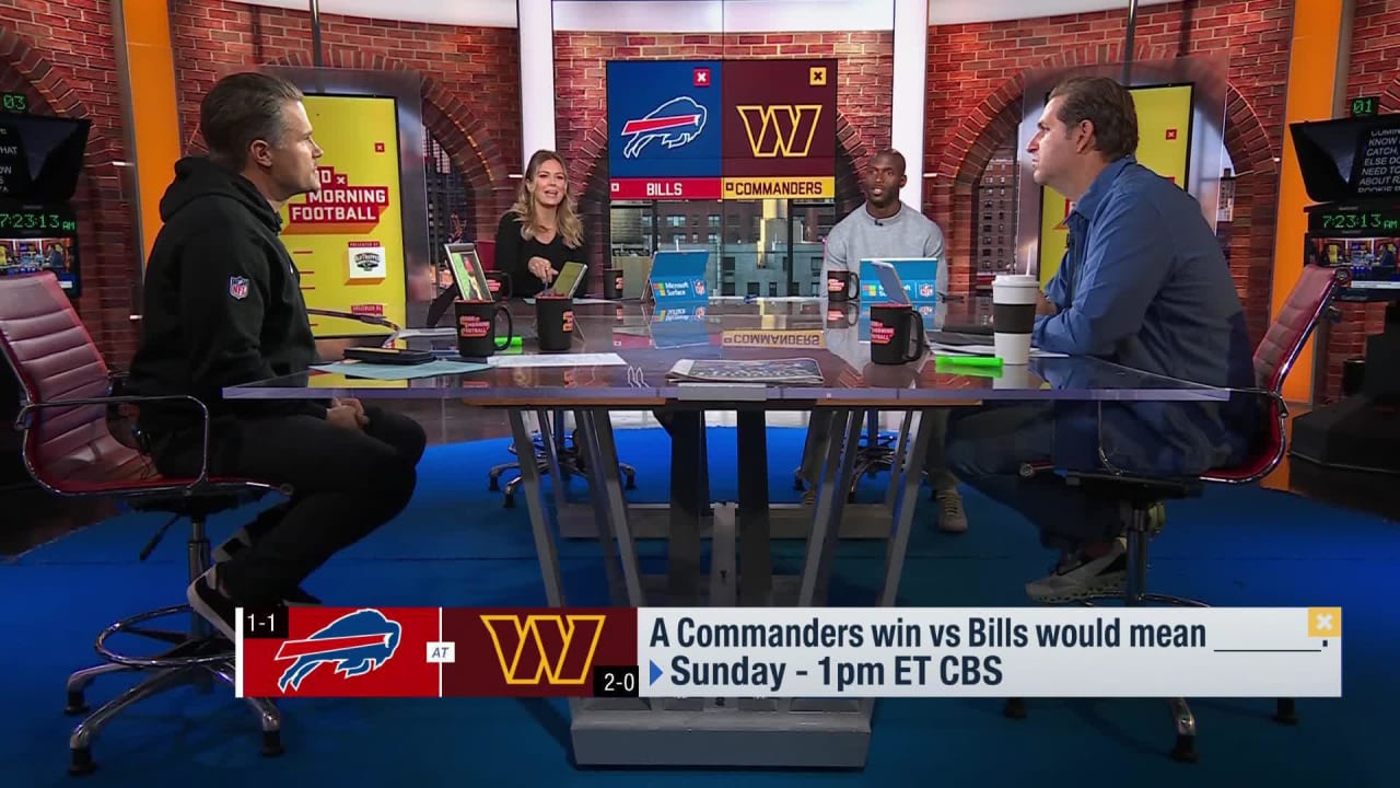 What would a Washington Commanders win vs. Buffalo Bills mean? | ‘GMFB’