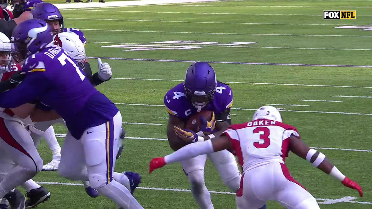 Minnesota Vikings running back Dalvin Cook takes shotgun handoff for ...