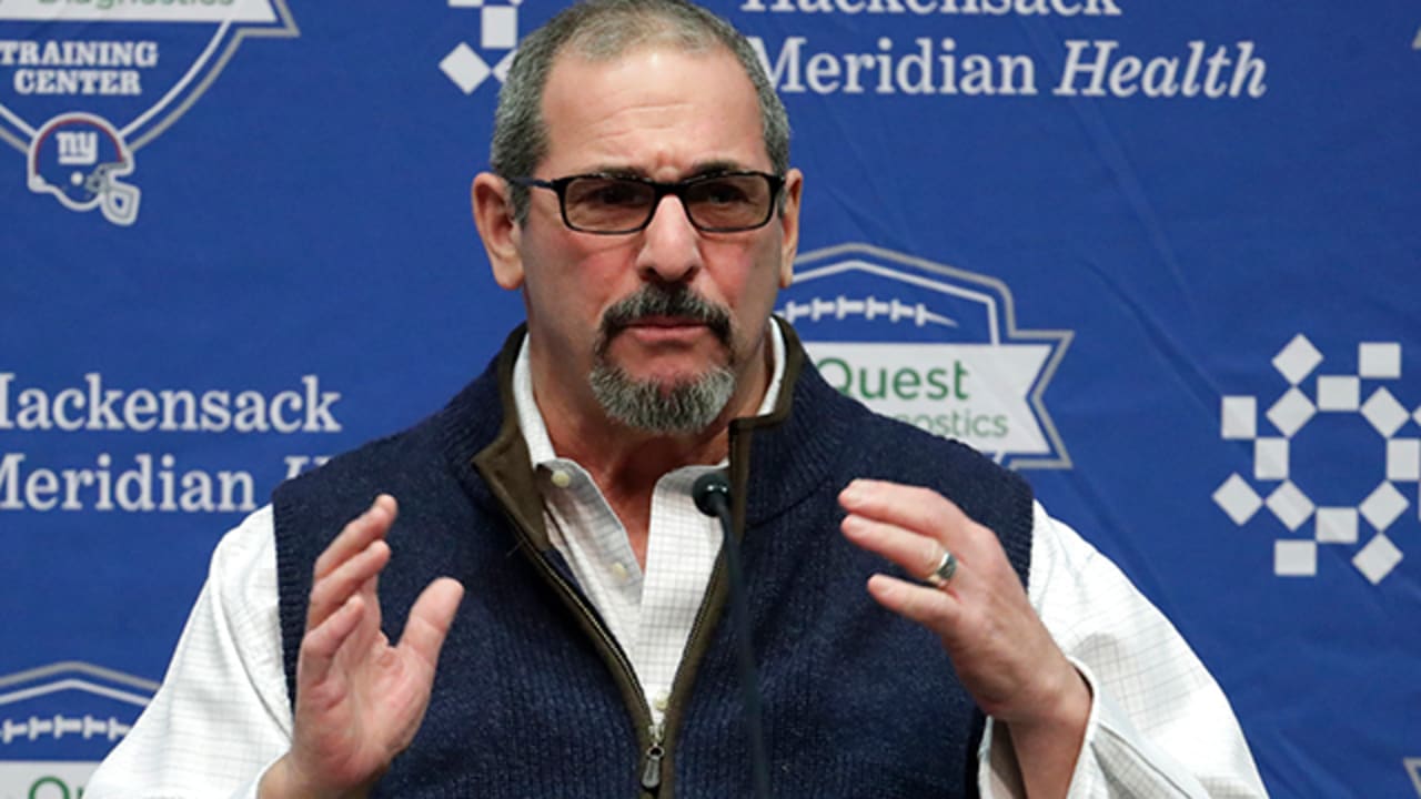 New York Giants general manager Dave Gettleman explains the Giants ...