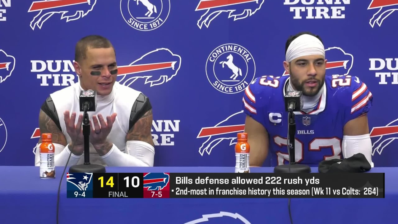 Buffalo Bills defensive backs Jordan Poyer, Micah Hyde take objection ...