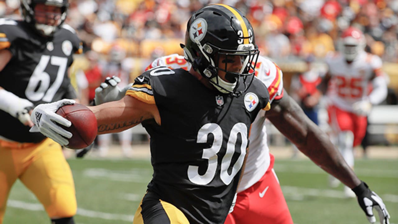 James Conner's spin move gets Steelers 22 yards