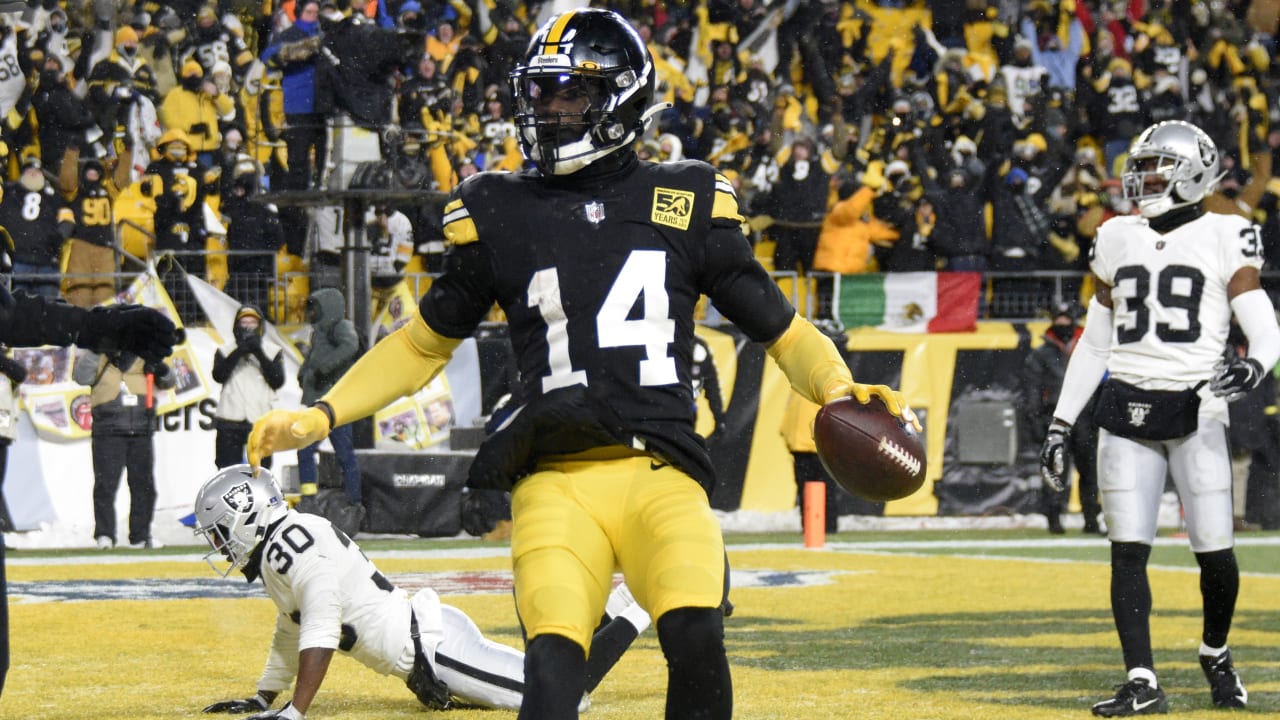 Every Pittsburgh Steelers wide receiver George Pickens play vs. Las ...