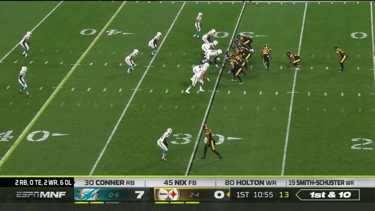 Roosevelt Nix's great block springs James Conner for explosive 25-yard run