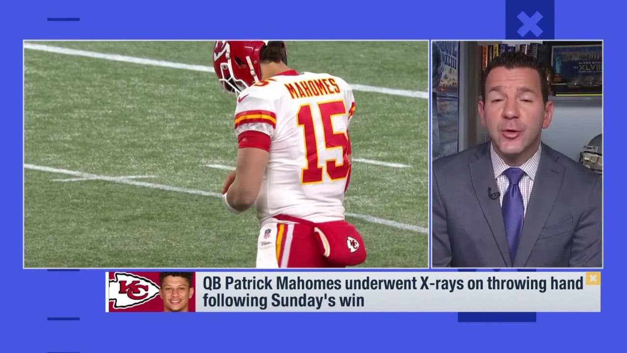 Patrick Mahomes to undergo more tests on throwing hand