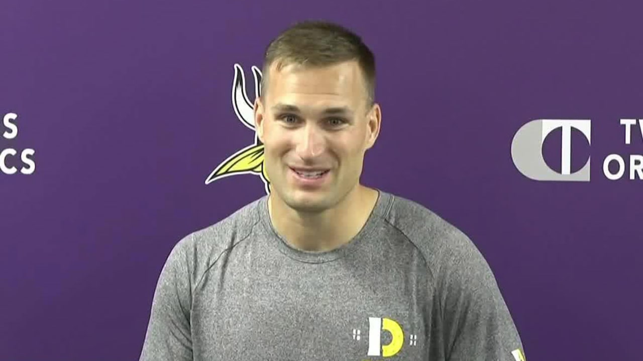 Minnesota Vikings quarterback Kirk Cousins shares his excitement to get ...