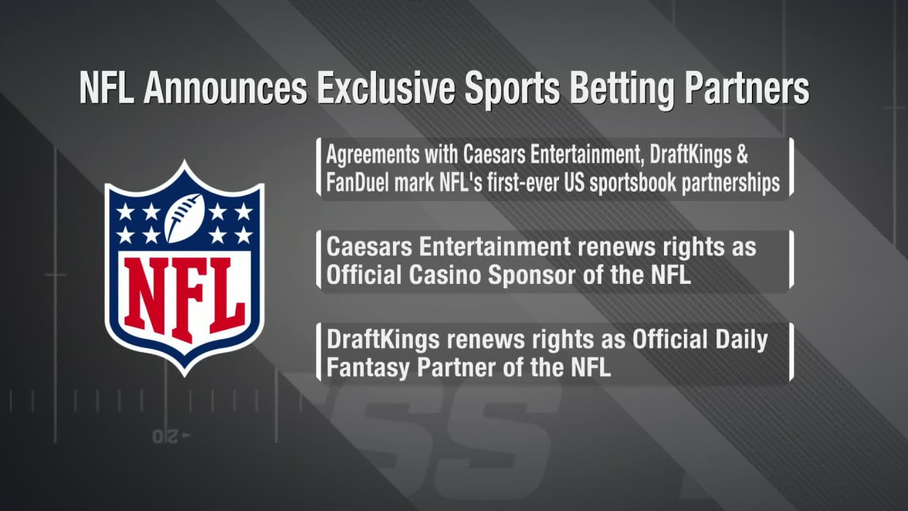 NFL Network's Mike Garafolo details NFL's new exclusive sportsbook partnerships
