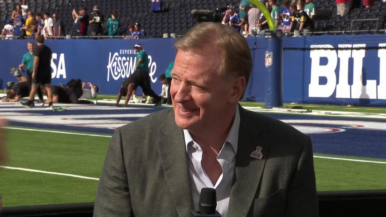 NFL Commissioner Roger Goodell on the success of NFL international games