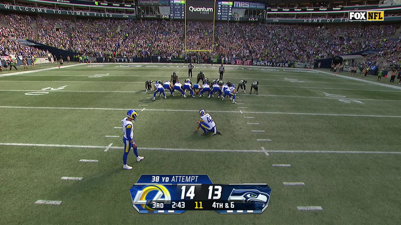 Los Angeles Rams kicker Brett Maher's 38-yard FG extends Rams' third ...