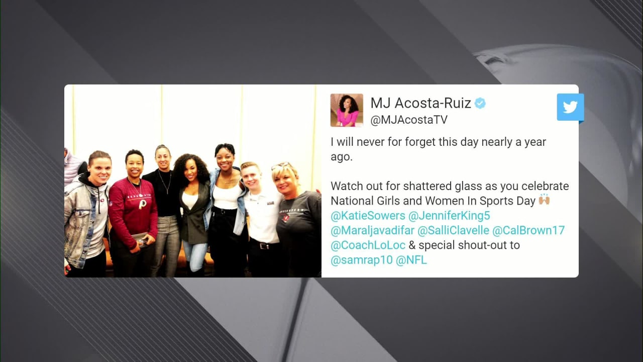 NFL Network's MJ Acosta-Ruiz shouts out the 'NFL Total Access' crew in ...