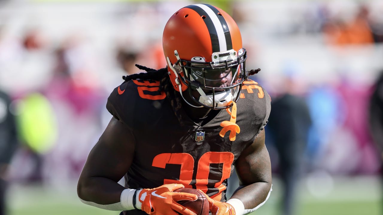 Running back D'Ernest Johnson top career plays with Cleveland Browns