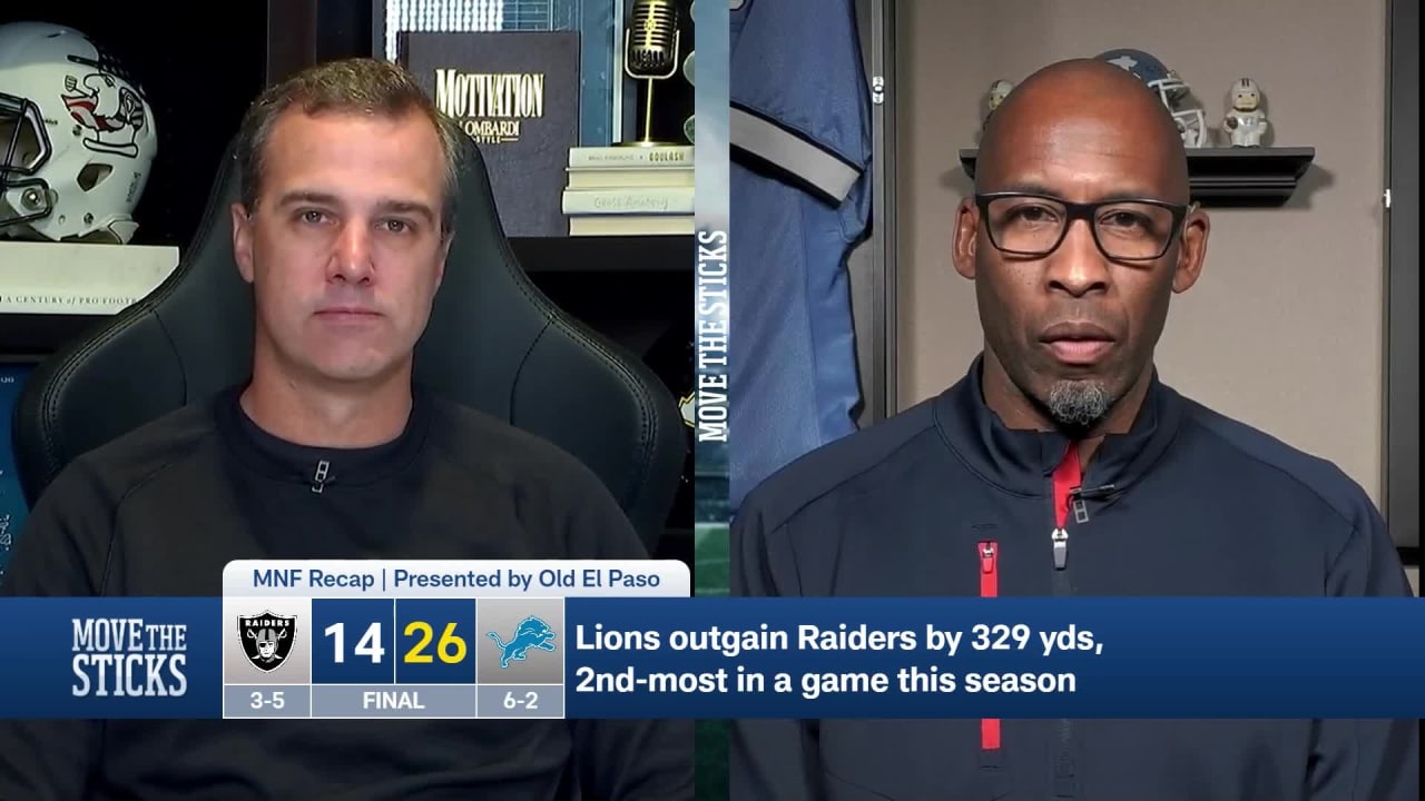 Week 8 MNF Recap: Raiders vs. Lions | MNF Recap presented by Old El Paso