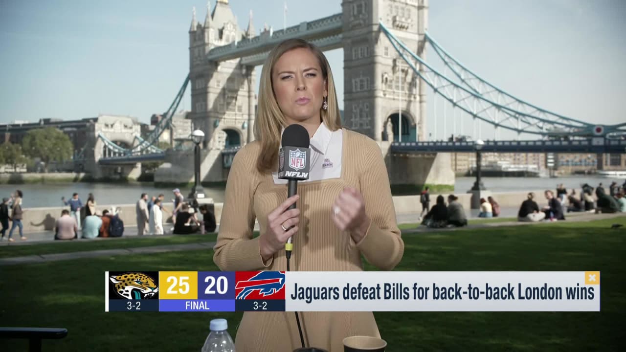 NFL Network's Jamie Erdahl recaps Jacksonville Jaguars-Buffalo Bills ...