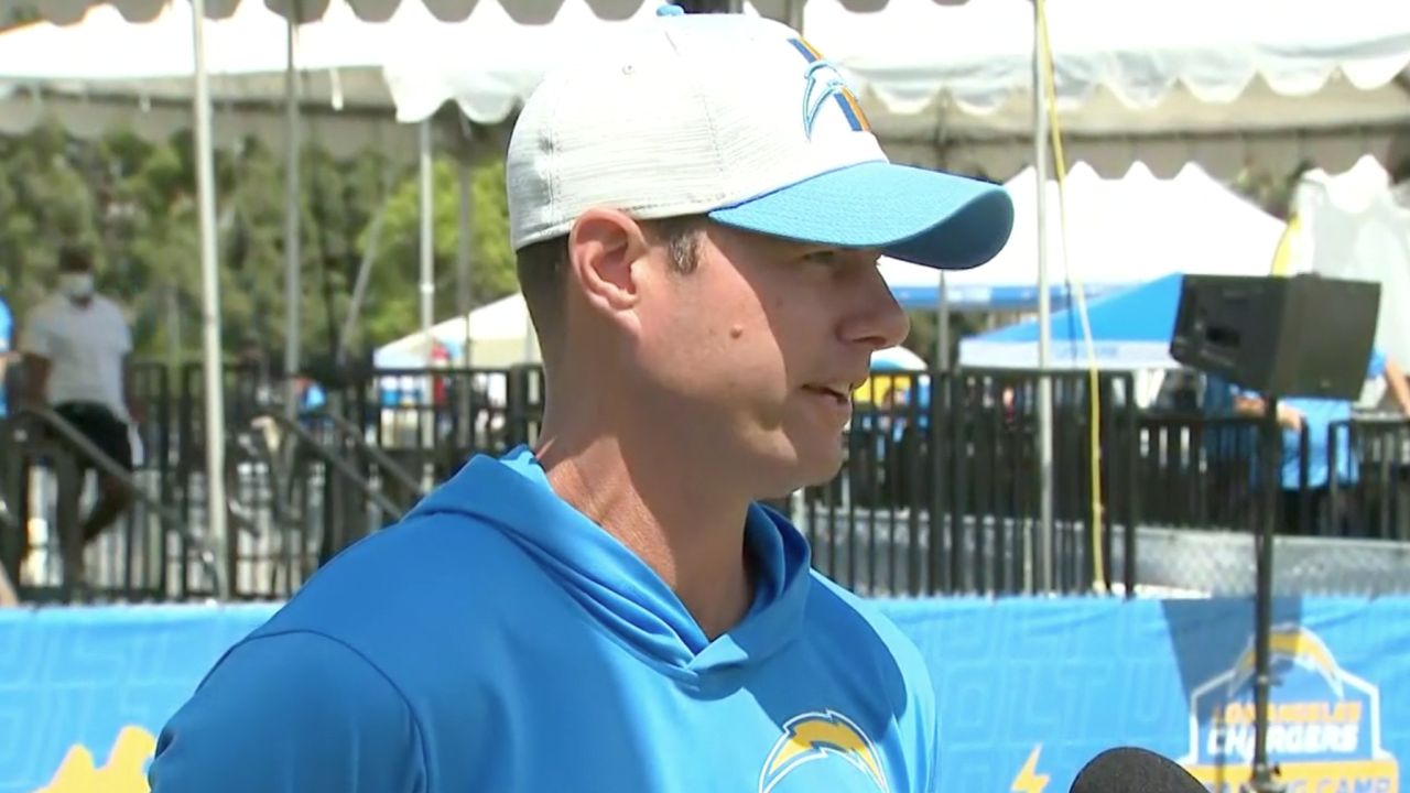 Los Angeles Chargers head coach Brandon Staley breaks down Bolts ...