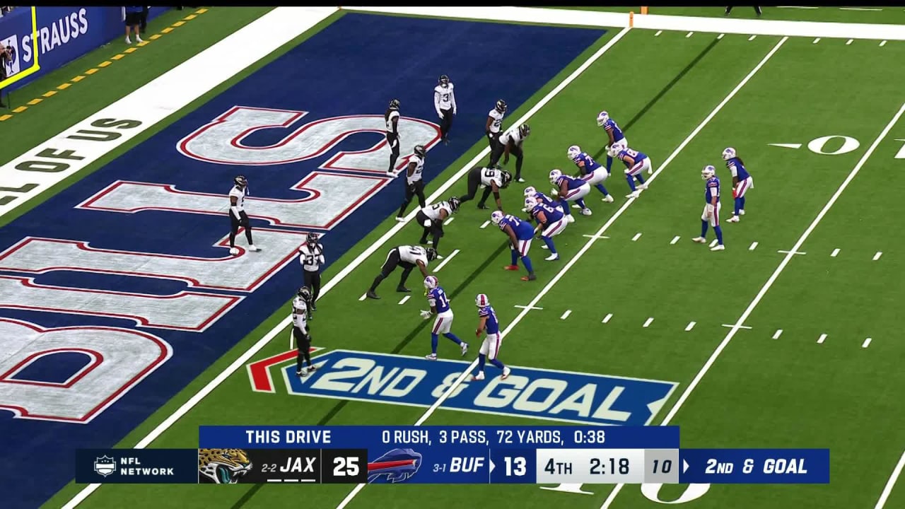 Buffalo Bills quarterback Josh Allen caps Bills' 45-second TD drive ...
