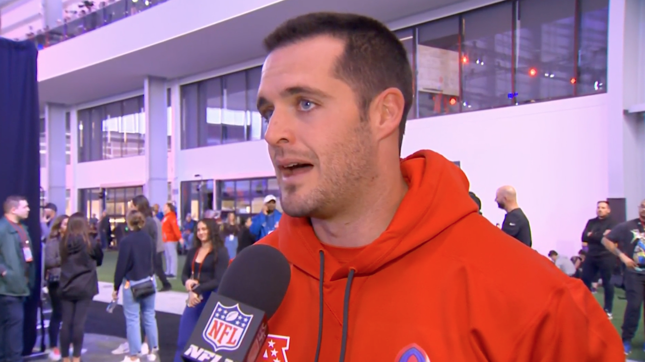 Quarterback Derek Carr in Pro Bowl Games interview: It's time for me ...